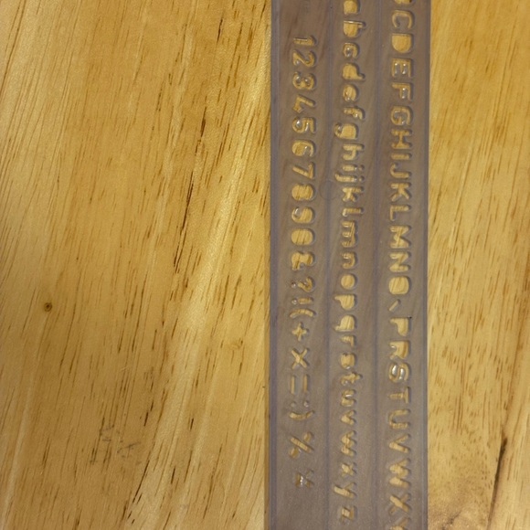 Helix | Office | Helix Cap Lower Alphabet And Numbers Stencil 65 Inch ...